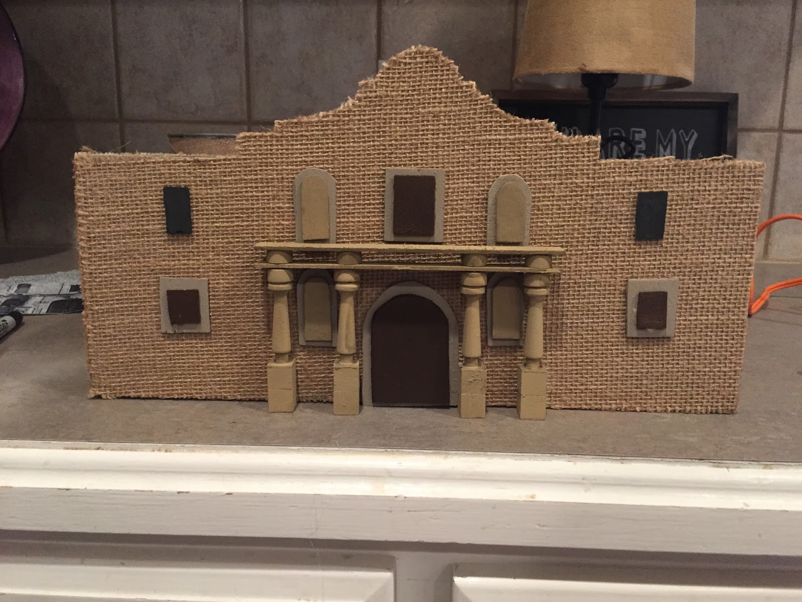 Trendy Mindy and Her Loves...: Hadlee's Alamo Project