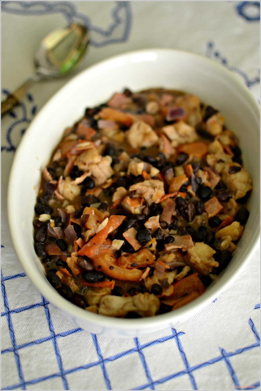 Sweet my Kitchen: Feijoada preta de tamboril