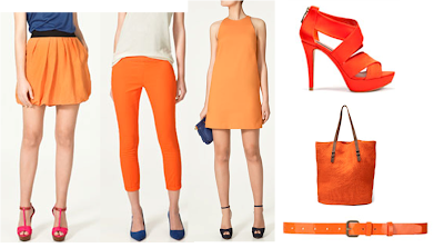 De la Moda lo k te Acomoda: ATREVETE A VESTIRTE DE COLOR NARANJA