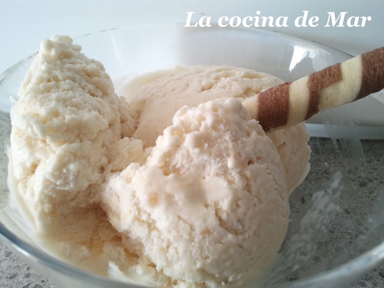 La cocina de Mar: HELADO DE TRES LECHES