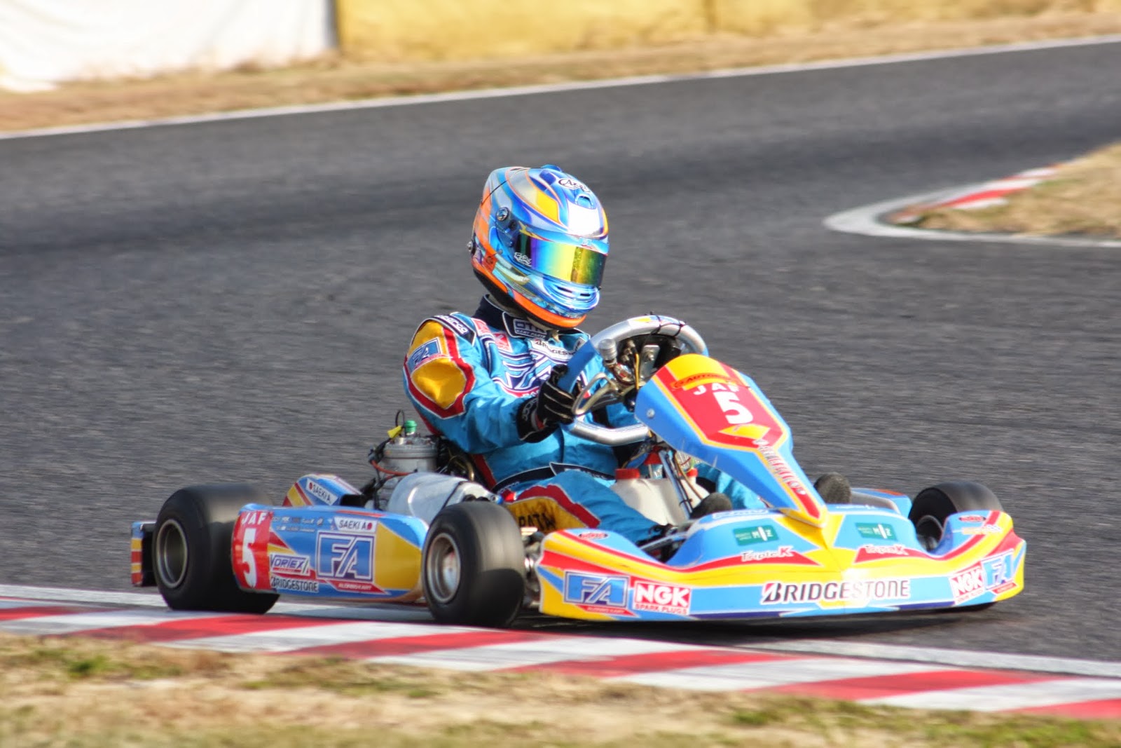 HARADA KART SERVICE 2: 2014 全日本選手権KFクラス FA-KARTワークスドライバー