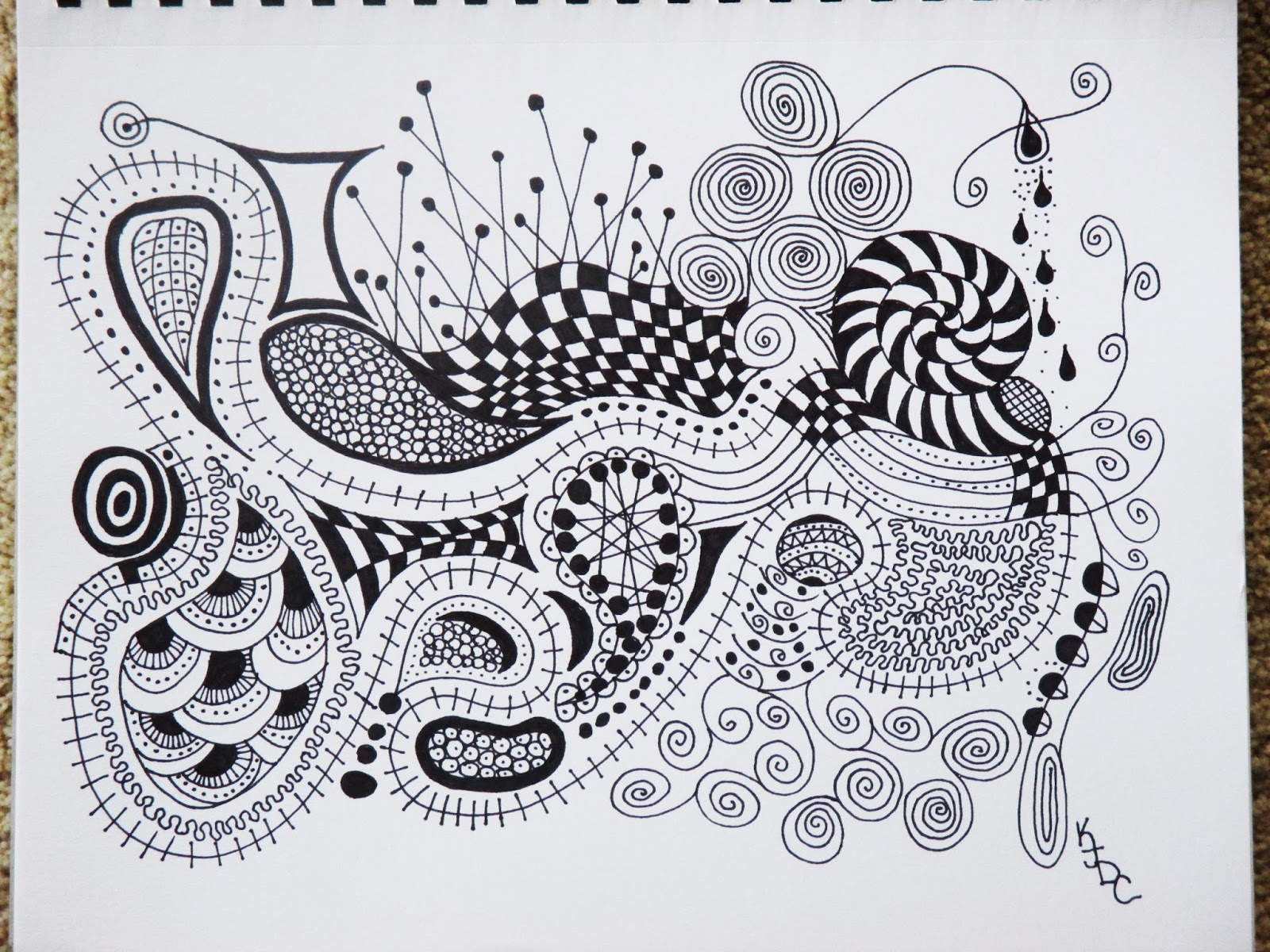 KIMagination: More Zentangles