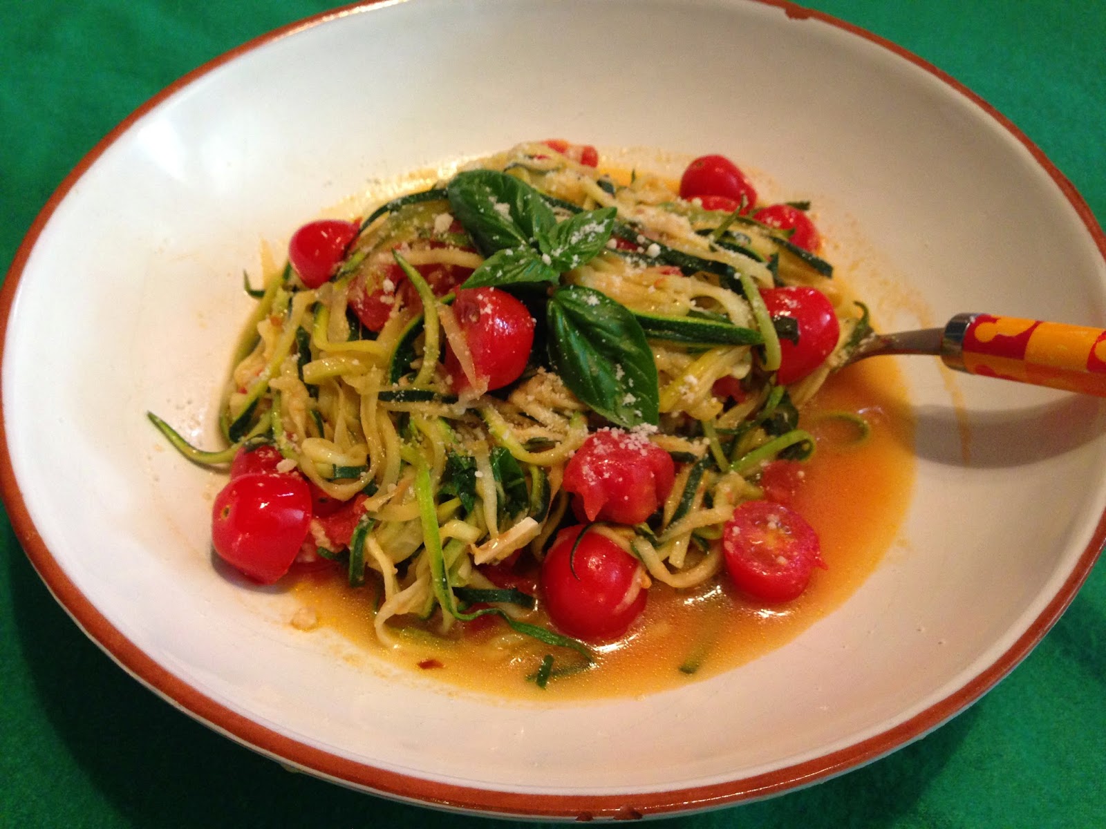 Cooking with Joey: Zesty Zucchini "Spaghetti"