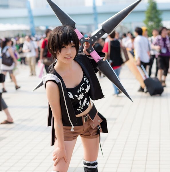 Final Fantasy Cosplay: Adorable Final Fantasy VII Yuffie Cosplay Girls Final Fantasy Cosplay: Adorable Final Fantasy VII Yuffie Cosplay Girls