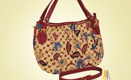 Style29: Elegant Batik Bag With Indonesian Ethnic Art