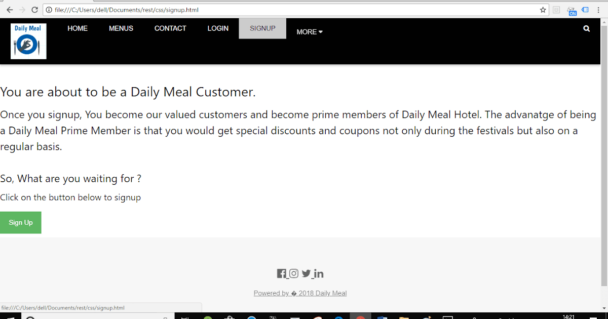 How to make a professional hotel or restaurant website using HTML, CSS ...