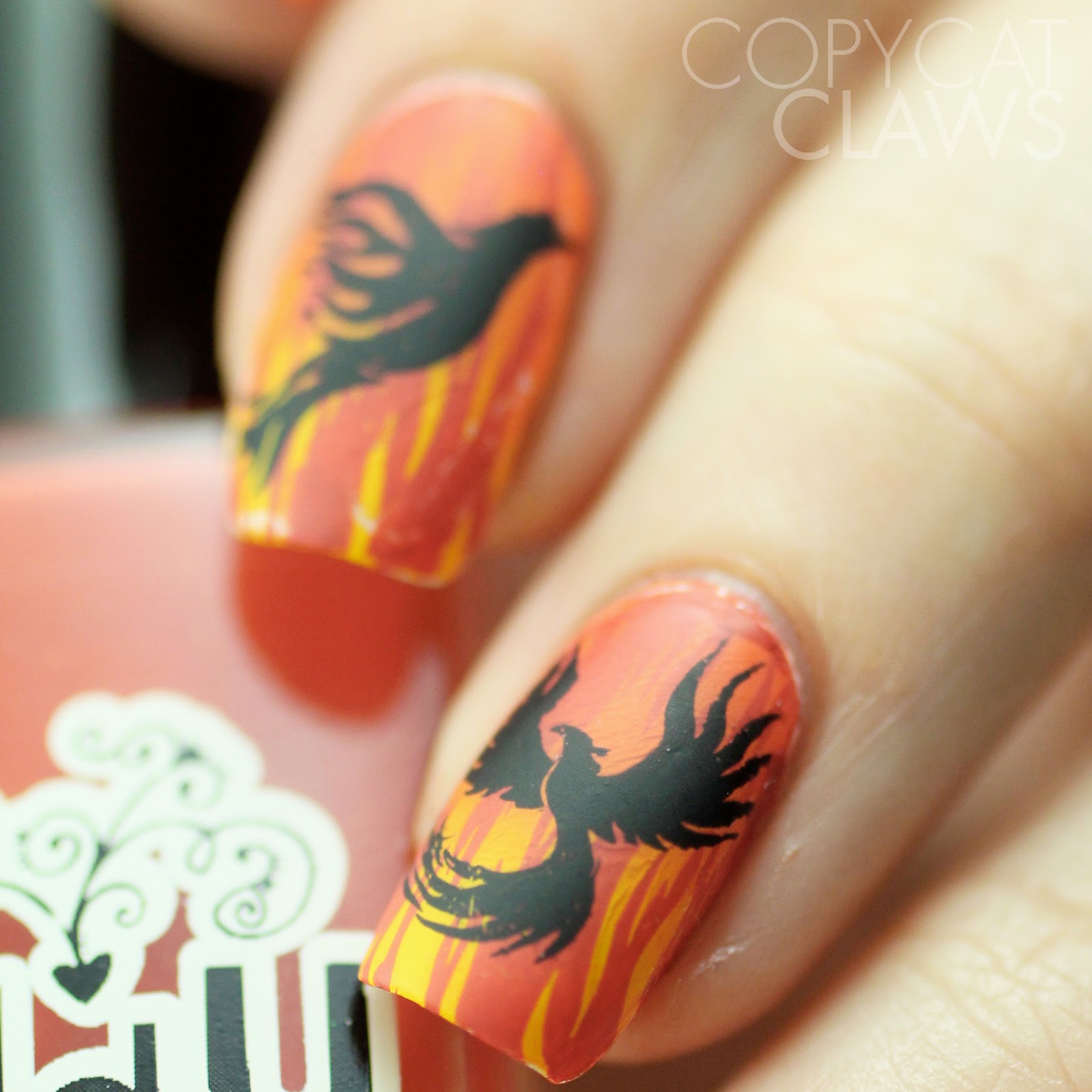 Copycat Claws: The Digit-al Dozen does Mythical Creatures - Phoenix