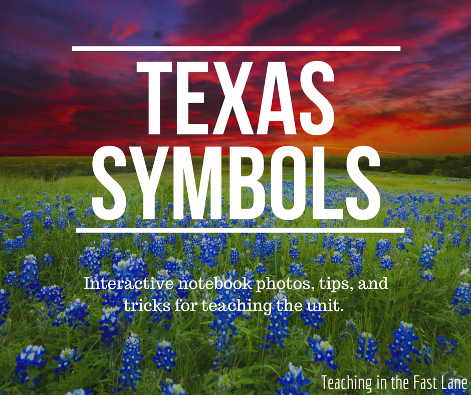 My Texas Symbols and Cultures Notebook - Teaching in the Fast Lane