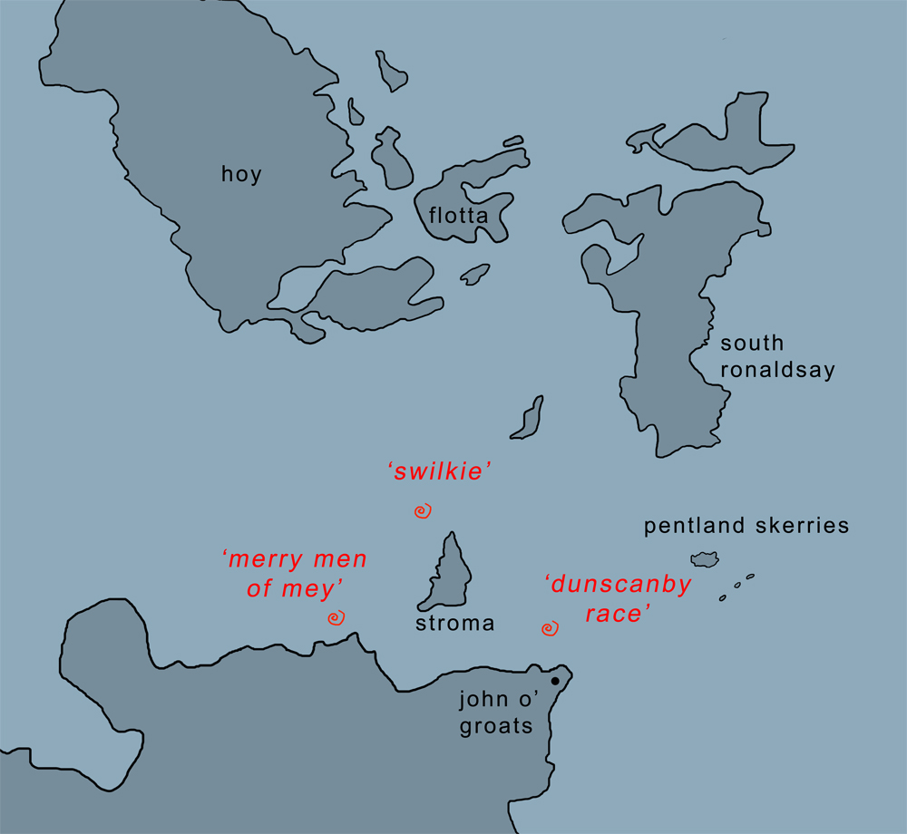 gill russell, artist: the fjord of pictland (the pentland firth)