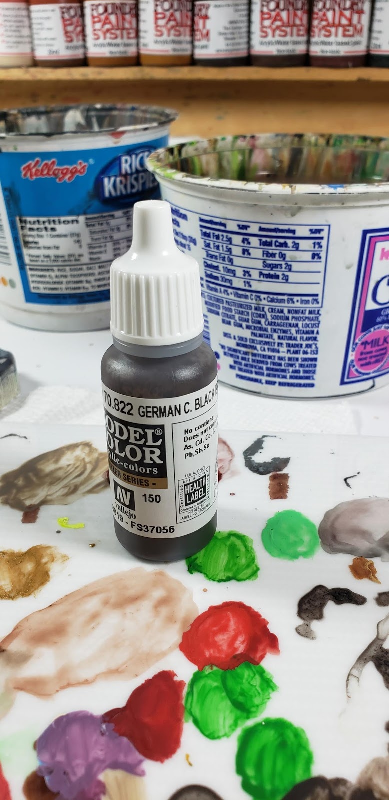 Painting the Lead Pile: Wargames Foundry paint test