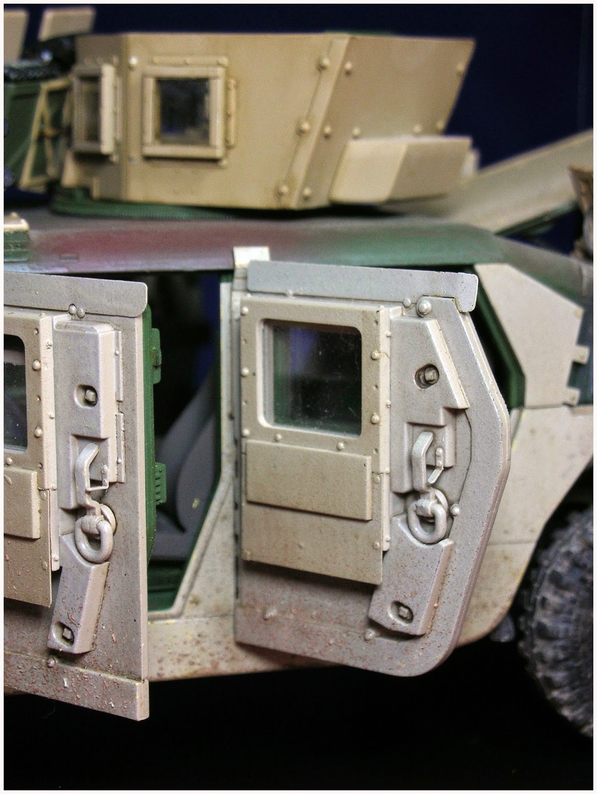 The Rebel Factory: US M1114 UP ARMORED TACTICAL VEHICLE (Bronco Models)