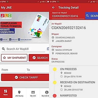 Mudahnya Transaksi dengan Aplikasi MyJNE - "MEI WULANDARI" - Miss Mei's ...