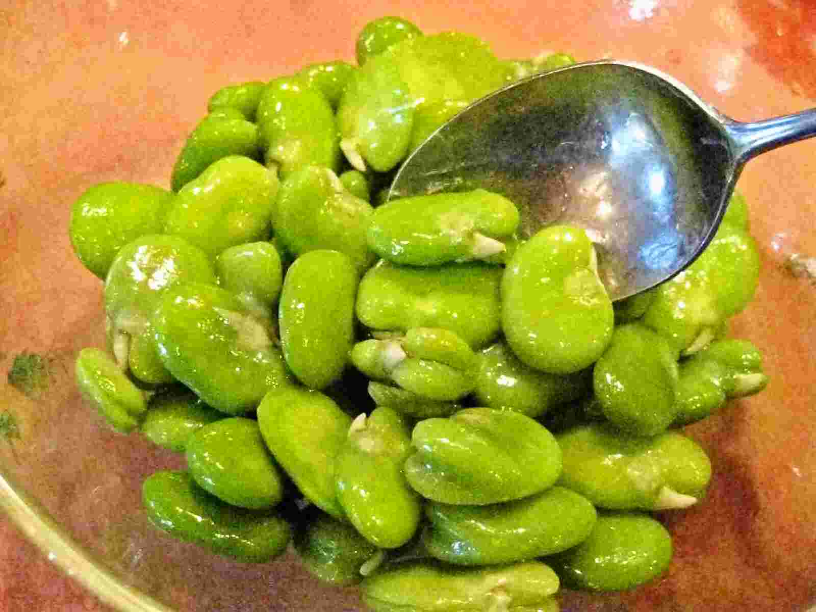Recipes for Tom: Soramame no Morokko-fu sarada / Moroccan-style fava ...