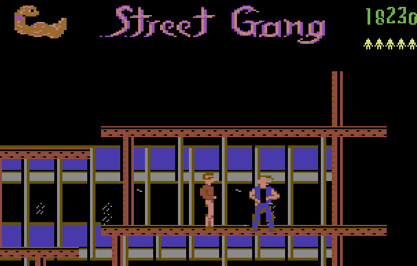 VGJUNK: STREET GANG (COMMODORE 64)