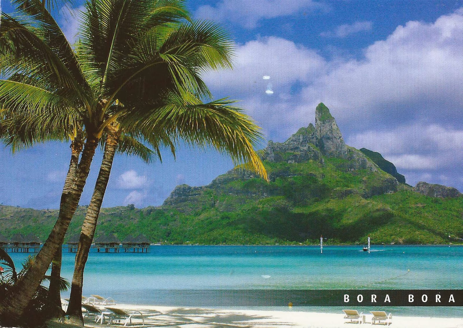 A Journey of Postcards: The Pearl of the Pacific: Bora Bora Island ...