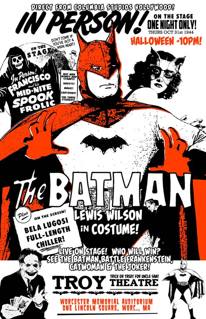 1943 BATMAN SERIAL MERCHANDISE