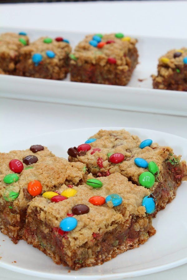 On The Menu: Monster Cookie Bars |Sunny Days & Starry Nights