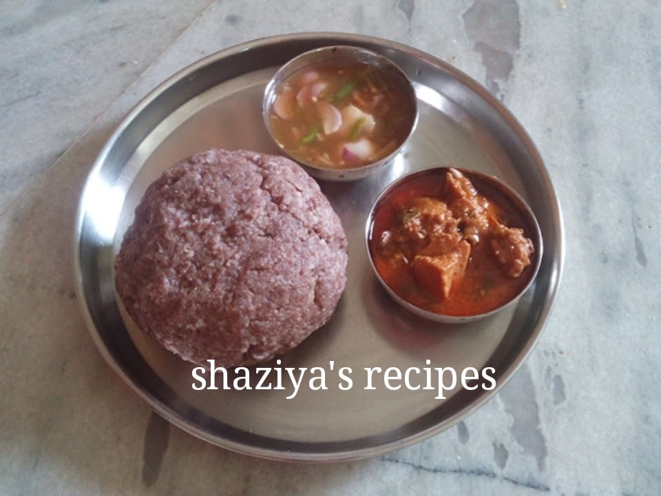 shaziya'srecipes: RAGI SANGATI/RAGI SANKATI MUDDA RECIPE