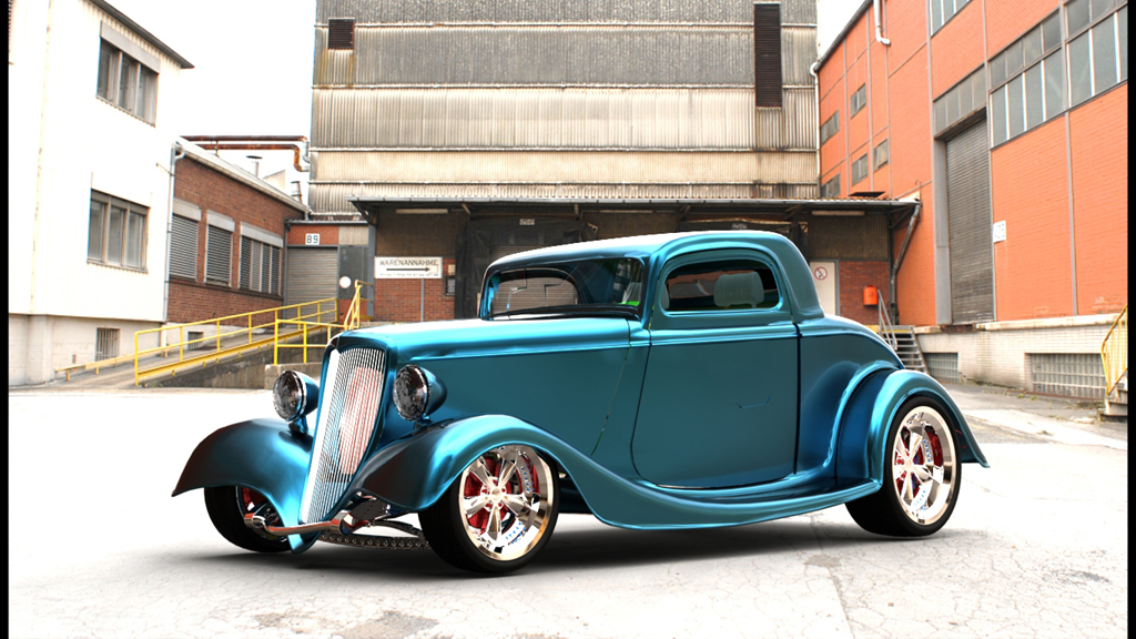 MyersGRFX 3D Motorsports: '34 Ford 3-Window Coupe - Custom