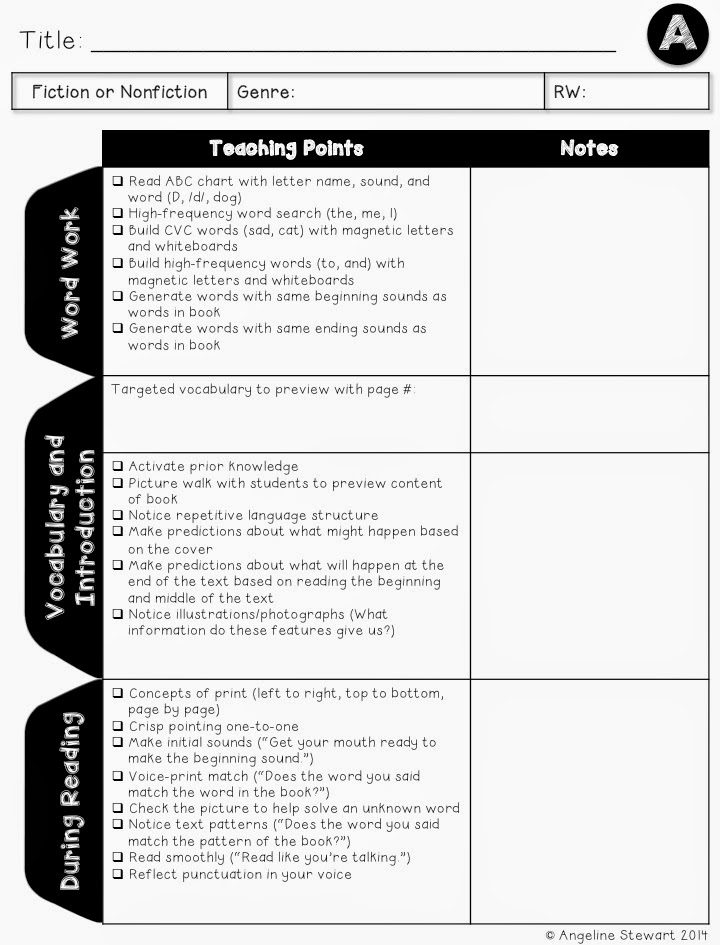 The First Grade Scoop: Be a Guided Reading Master!