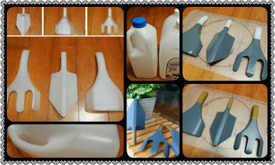 How to make garden tools from plastic bottles - crazzy craft