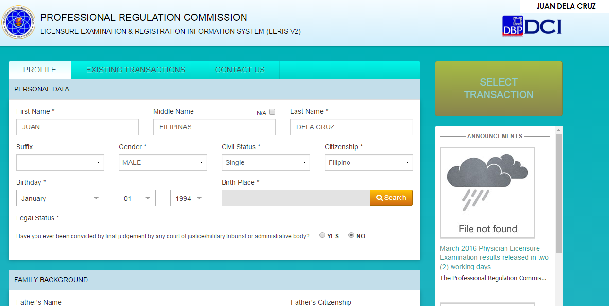 2018 Updates: How to apply PRC examination online? - PH Trending