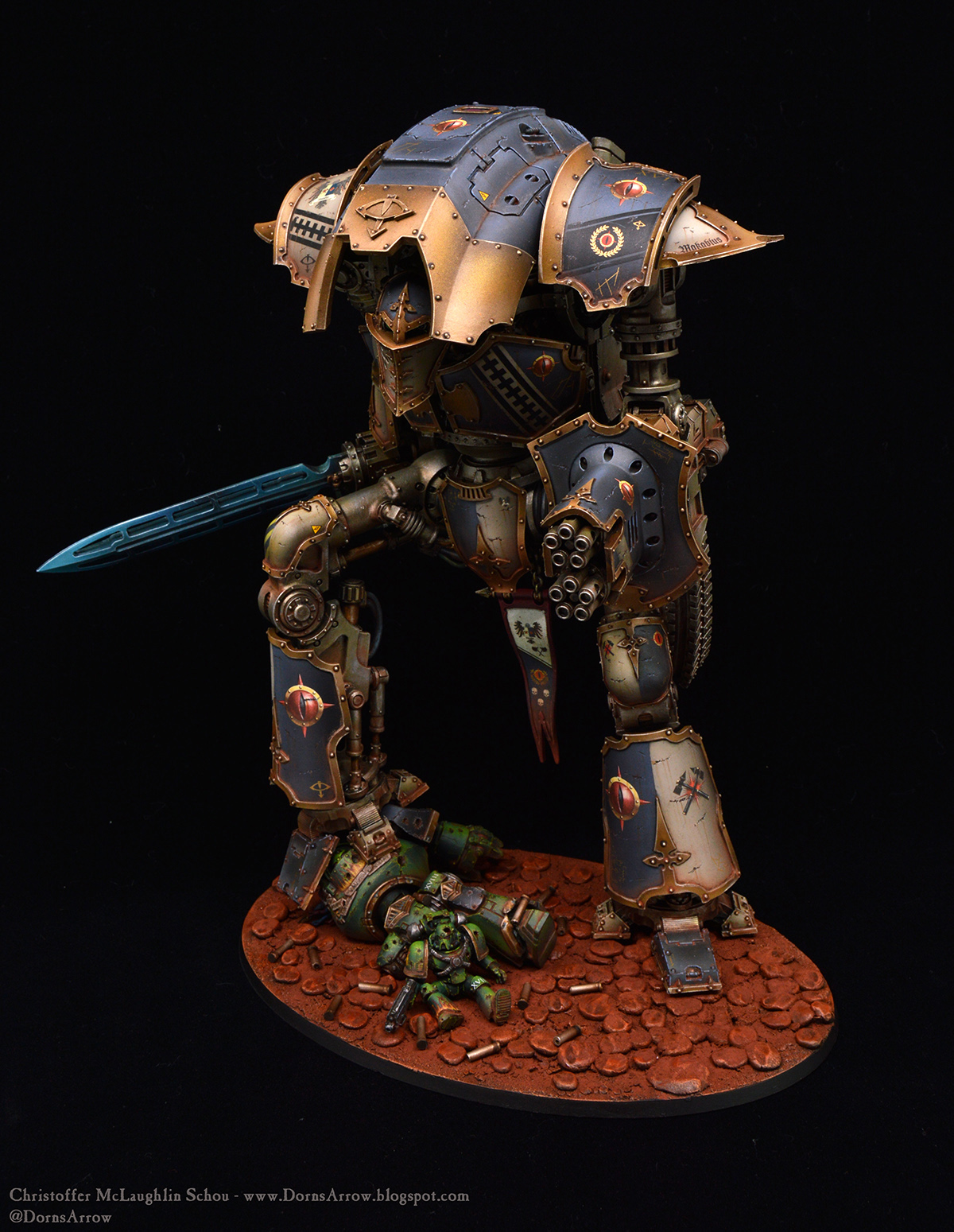 Dorn's Arrow: Cerastus Knight-Castigator - House Makabius - Forgeworld