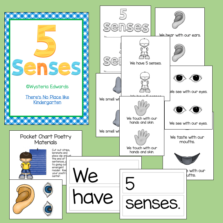 There's No Place Like Kindergarten: 5 Senses STEM Unit, FREEBIE and ...