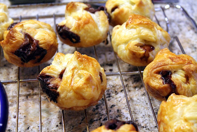 Serena's Medium Rare: Chocolate Puff Pastry Balls