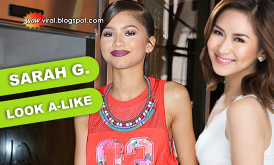 Wow Viral!: Sarah G Look-Alike!