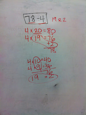 Ms. McHugh's Corner: Where Mathletes Come to Train: Number Talks: Division