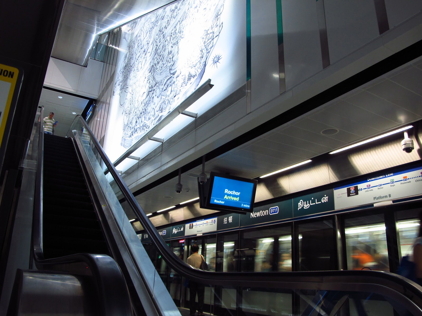 Downtown Line Construction: Completion of Downtown Line 2