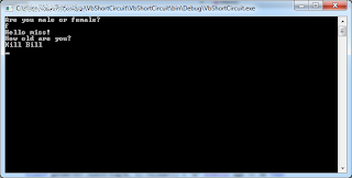 Programmer's Ranch: VB .NET Basics: Conditionals, Logical Operators and ...