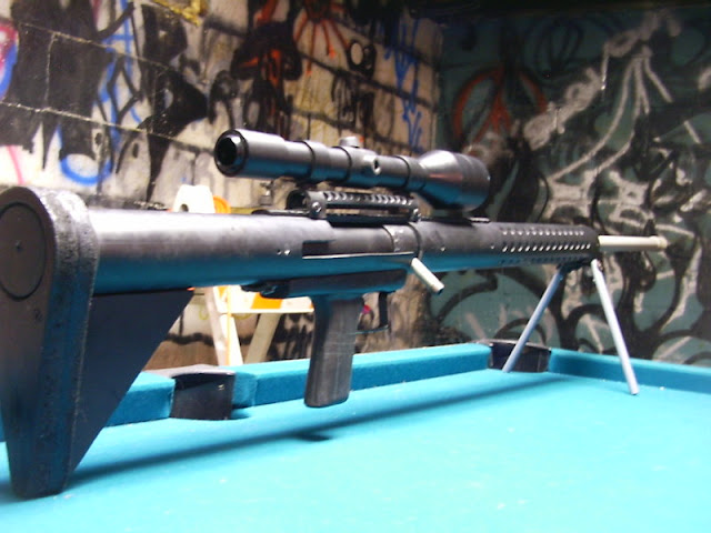 street tag warfare: B.S.R 75 - Bolt action spud gun
