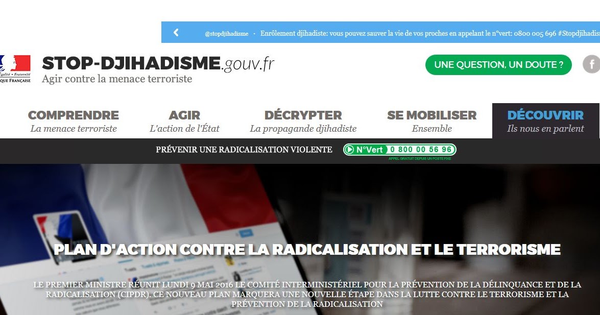 secu-interieure: Lutte contre la radicalisation : vers le lancement d ...