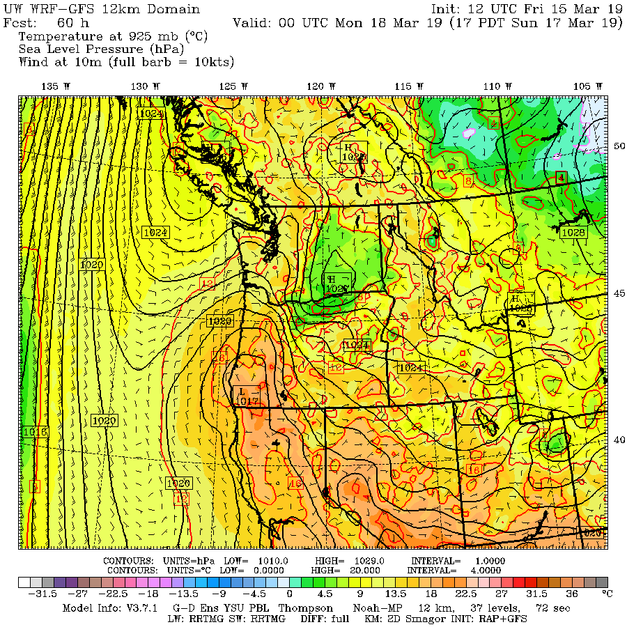 Cliff Mass Weather Blog: March Heat Wave