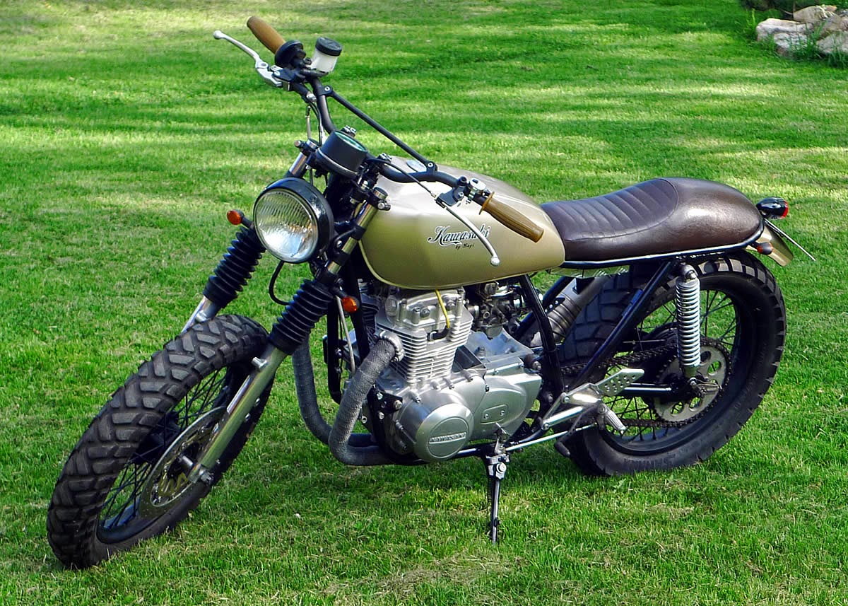 99garage | Cafe Racers Customs Passion Inspiration: Kawasaki Z400 by Bagi