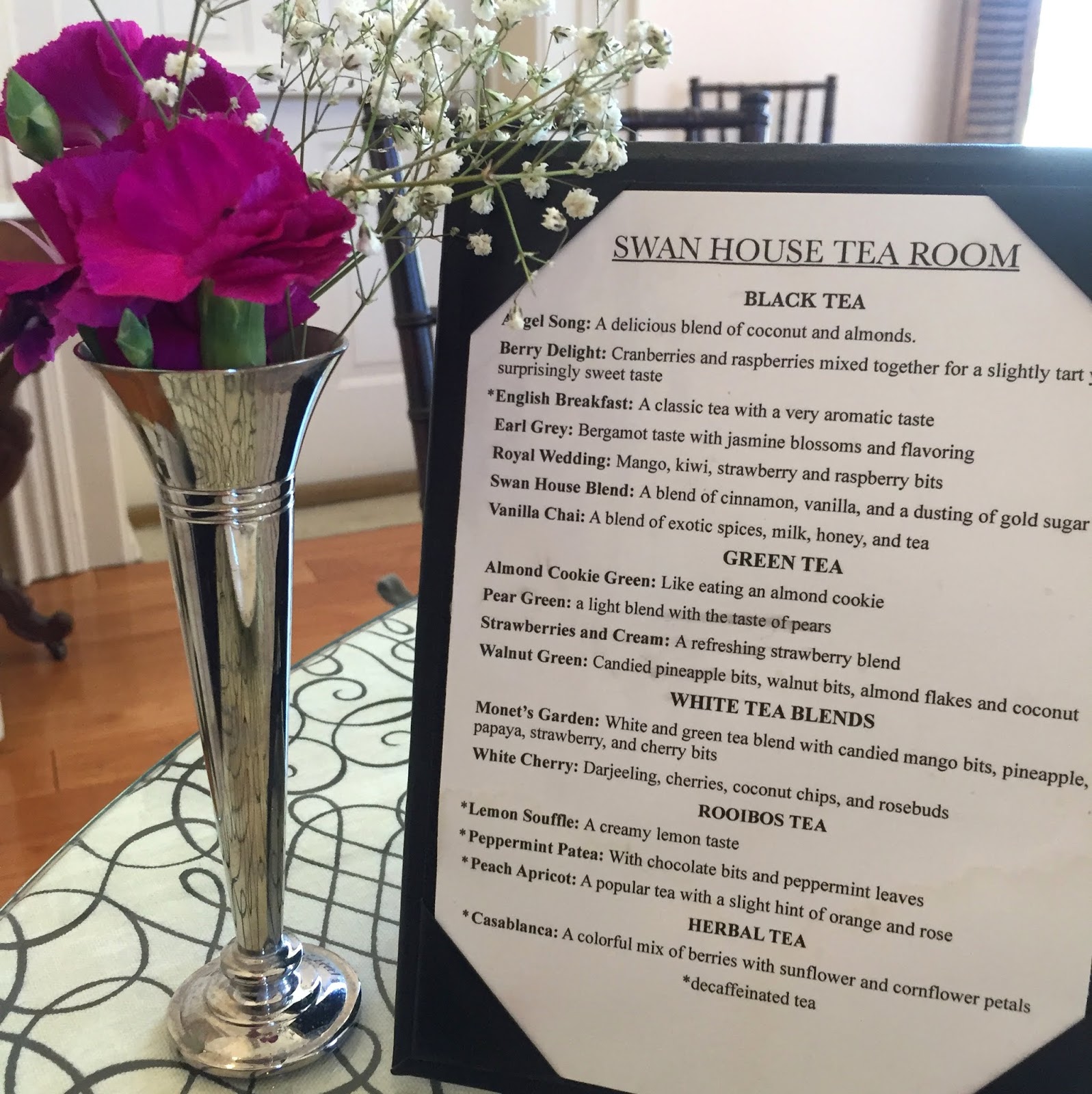 My Paisley World: A Delightful Tea at the Swan House in Findlay, Ohio