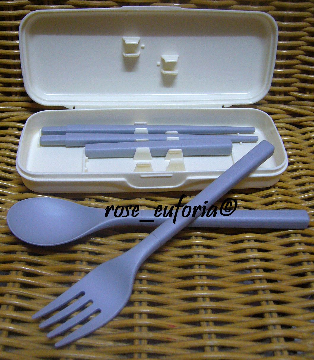 rose_euforia My Tupperware Collection: Tupperware Portable Cutlery Set (1)