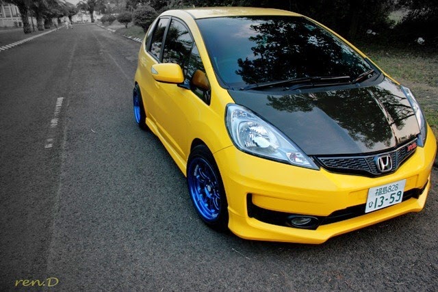 BonCel ModiF: Model Modifikasi Honda All New Jazz Rs yellow