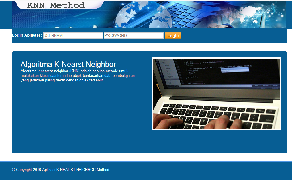 Source code Algoritma Metode KNN Berbasis Web | Master source code php