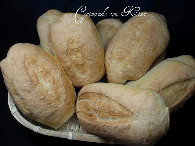 Cocinando con Kisa: Pan Miñones (kitchenAid y horno tradicional)