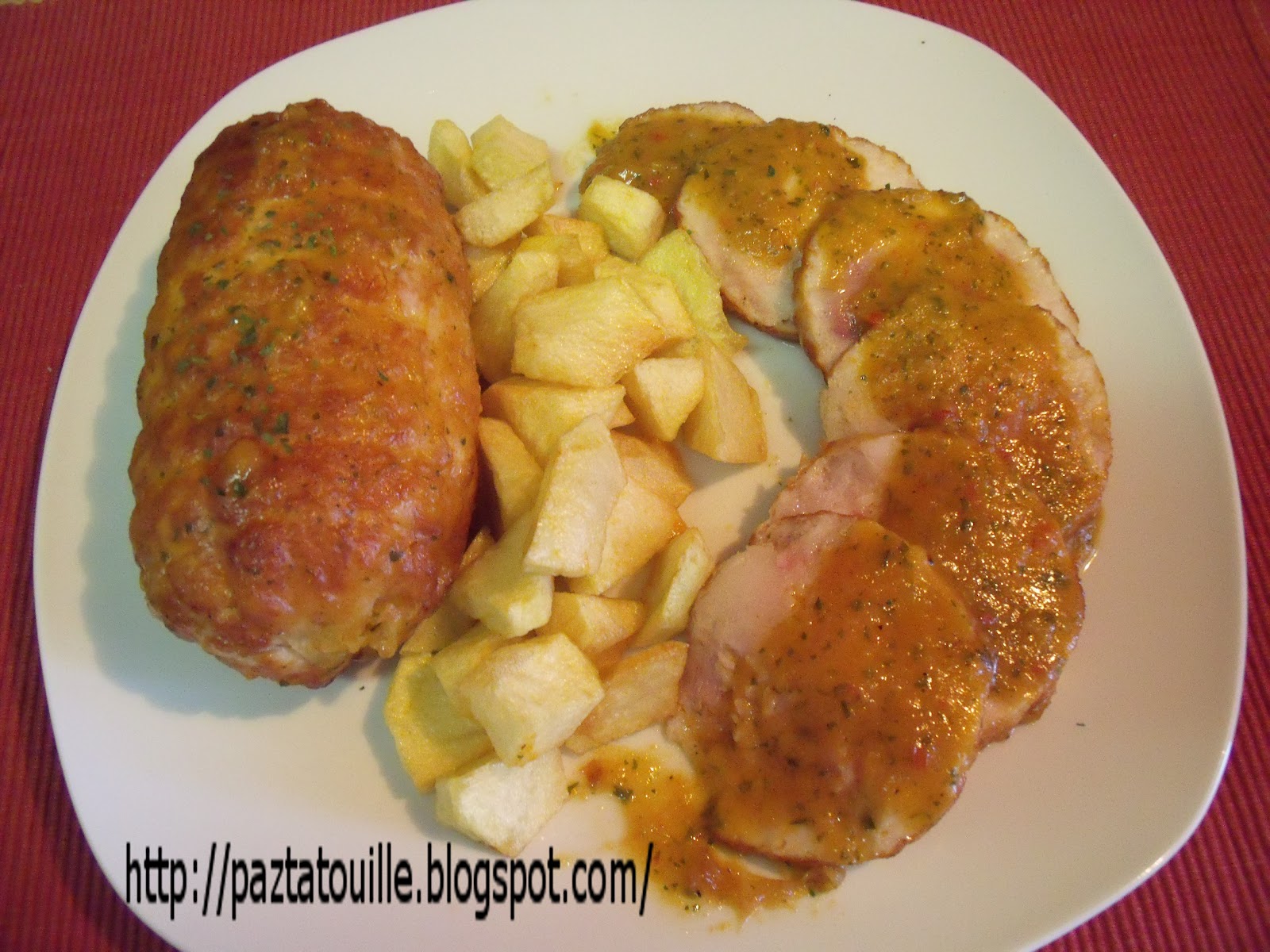 paztatouille: Rotti de pollo