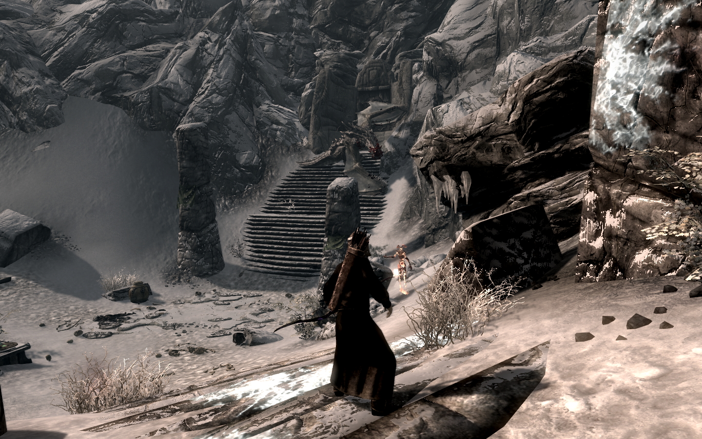 Adventures in Skyrim: No.11- The Mount Anthur Dragon (Dragon 2)