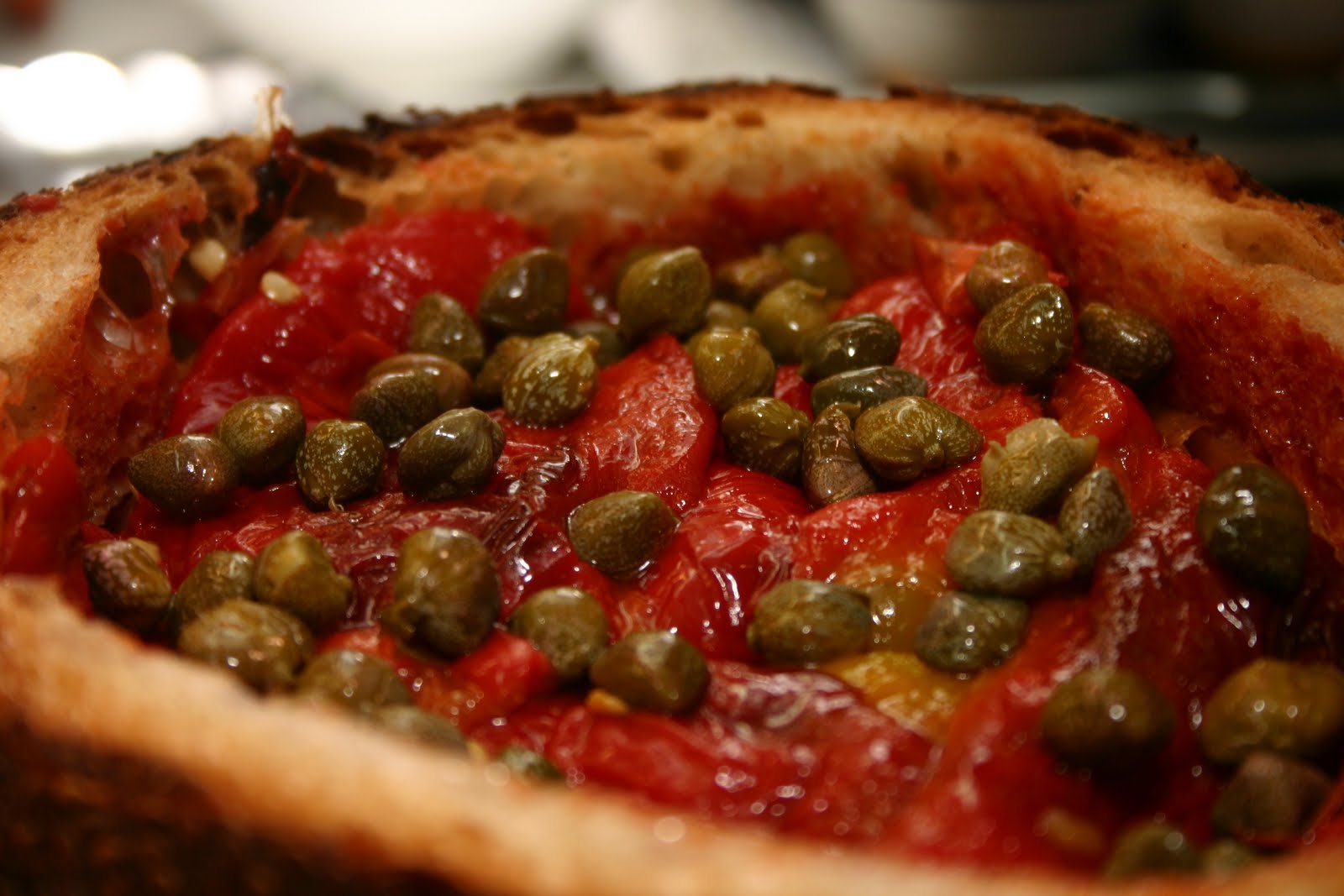 Thyme Out: Stuffed Maltese Bread with Grilled Vegetables and Cheese