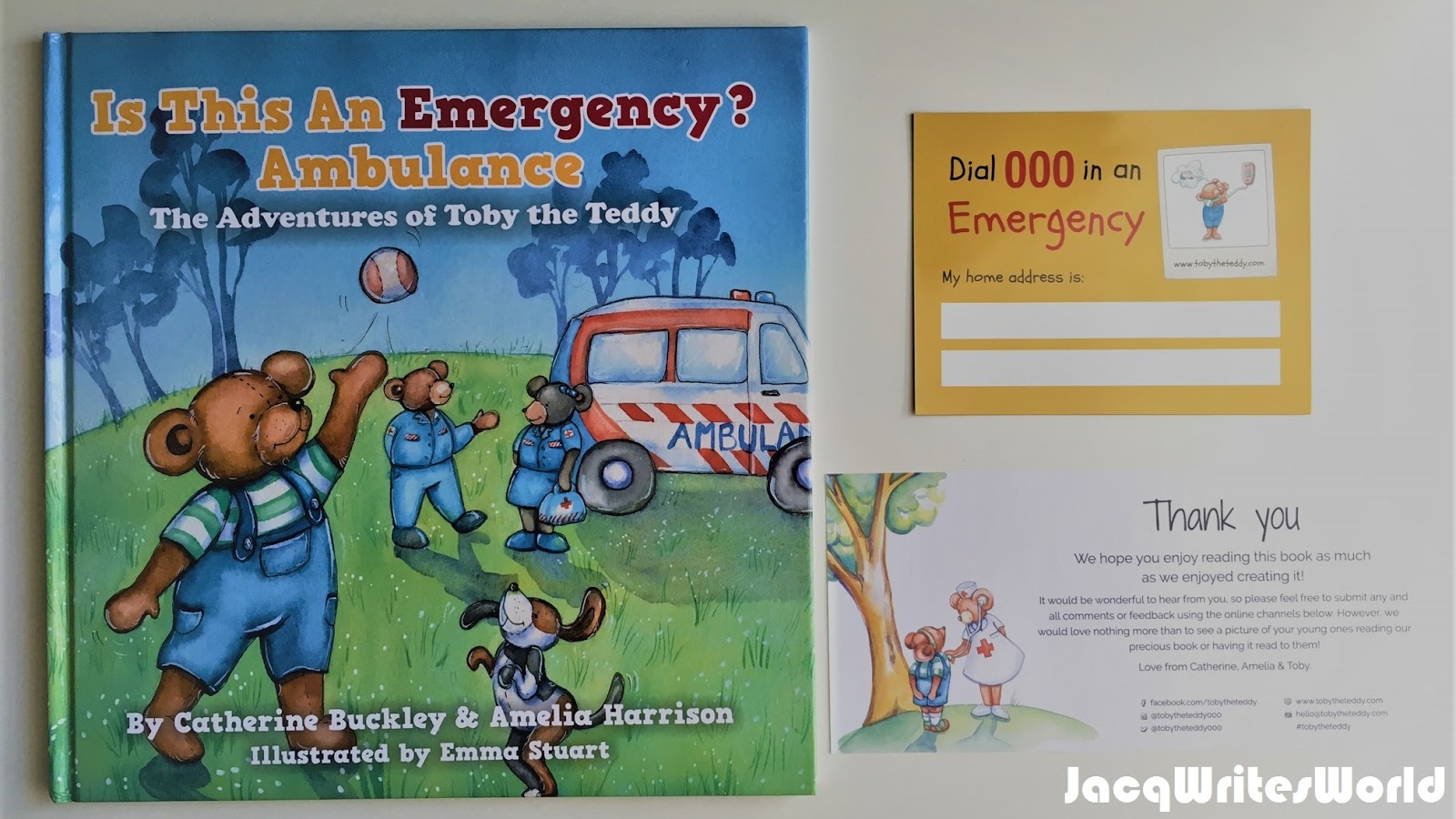 Make Your Child Emergency-ready with Toby the Teddy!!!