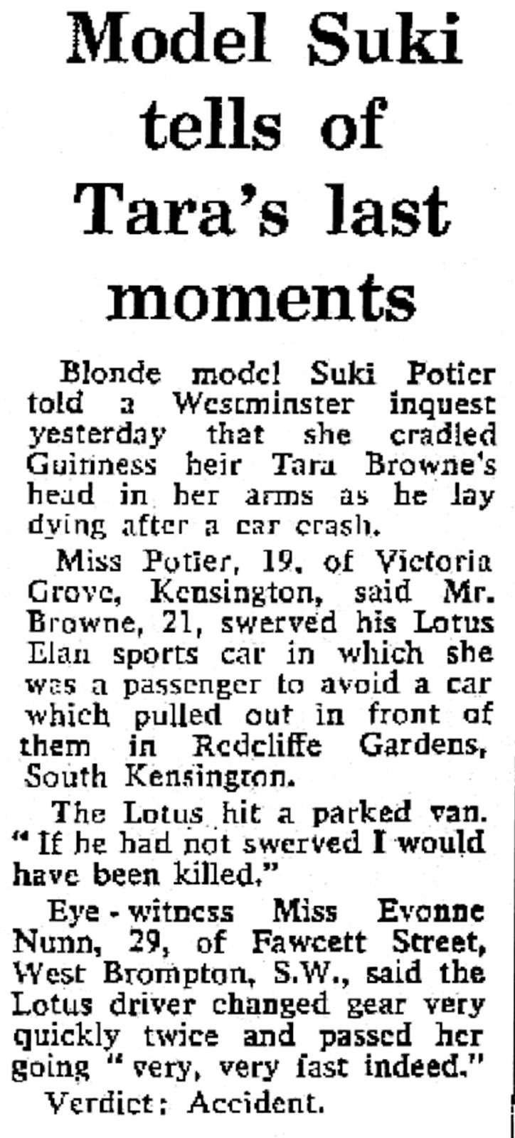 Beatles Conspiracy: Tara Browne: A life in print