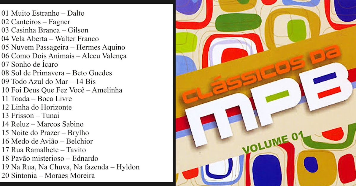 .: CD CLÁSSICOS DA MPB - VOLUME 1 (2012)