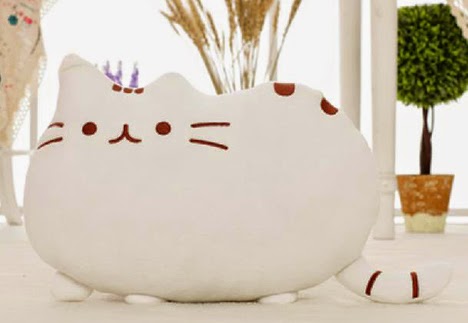 Bantal Comel Kucing Gemuk - kedai online