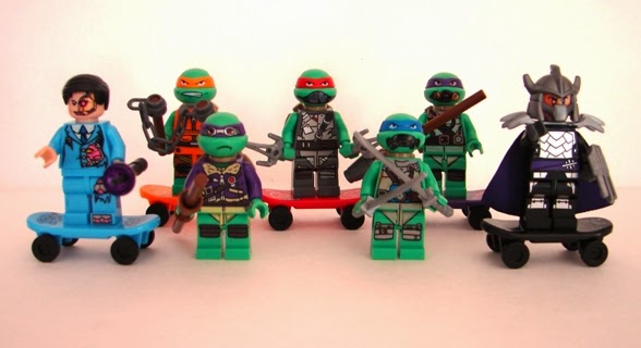 Toyriffic: TMNT Shadow Leonardo Bootleg LEGO Minifigure